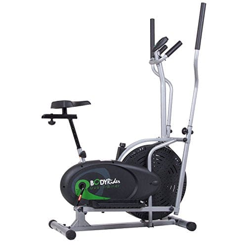 Body Rider Elliptical Machine and Stationary Bike with Seat and Easy ...
